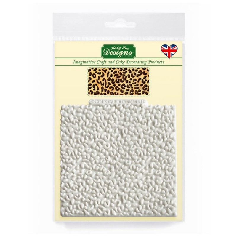 Molde print de leopardo para fondant