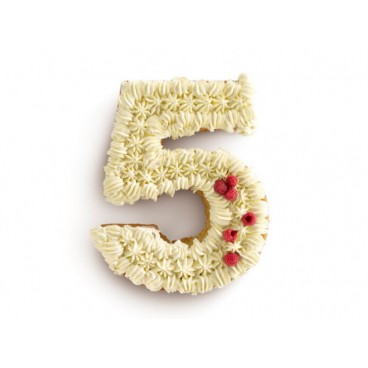 Molde tarta número cinco para horno