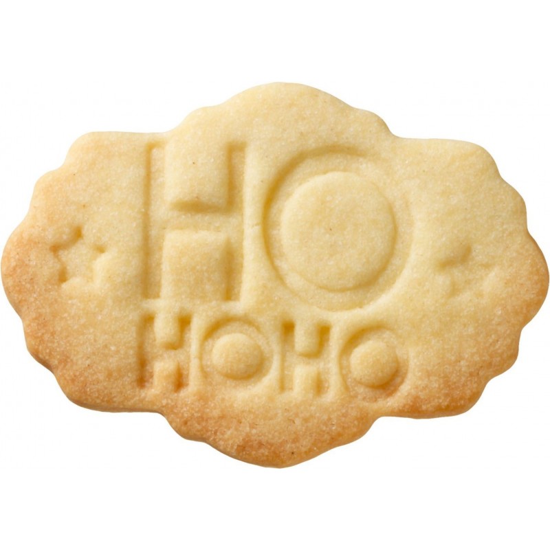 Sello para galletas de navidad ho ho ho