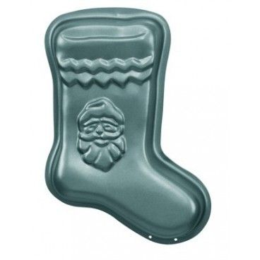 Molde calcetín navideño