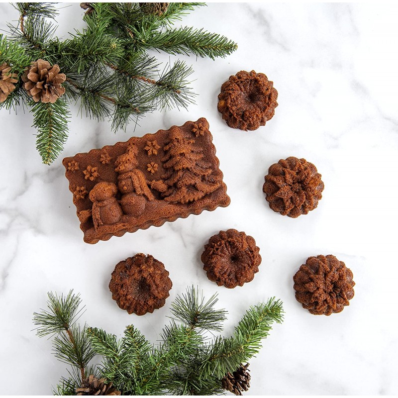 Molde winter wonderland loaf de nordicware