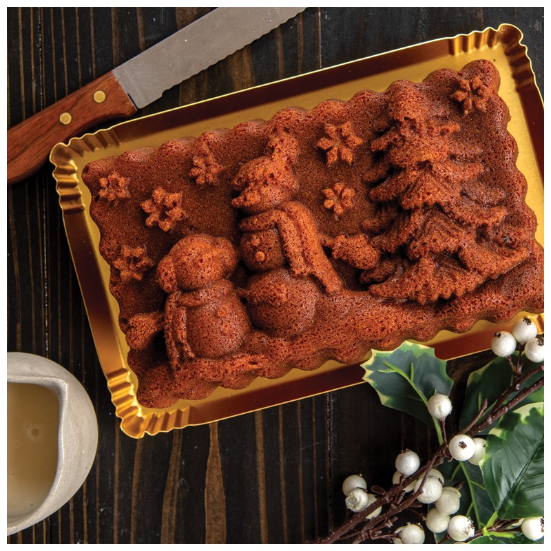 Molde winter wonderland loaf de nordicware