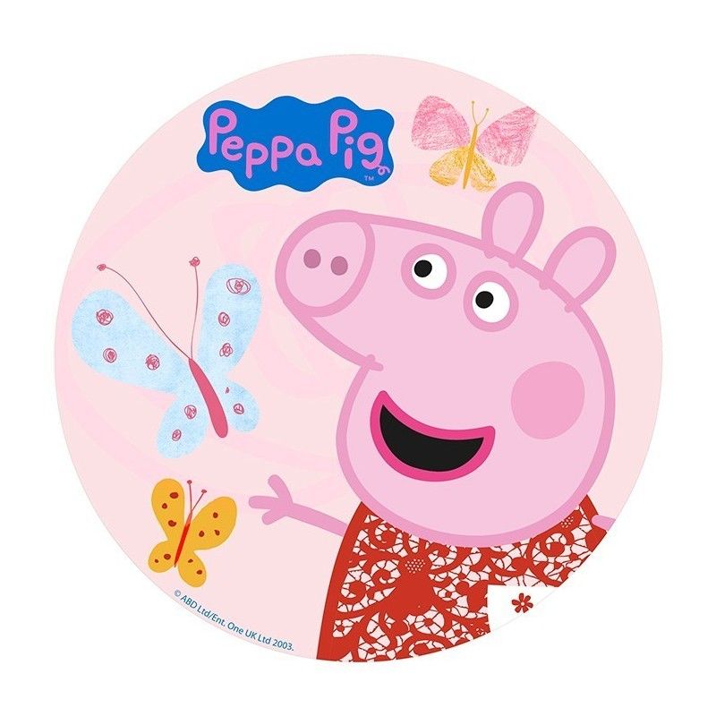 Oblea Peppa Pig Para Tartas Oblea Peppa Pig Para Tartas