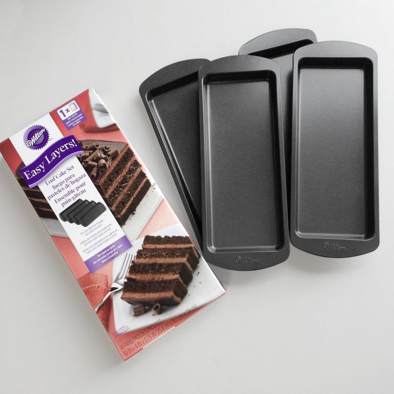 Set Moldes Layer Cakes Rectangulares