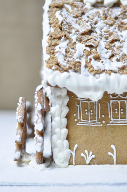 Receta de Casa de jengibre - Gingerbread house
